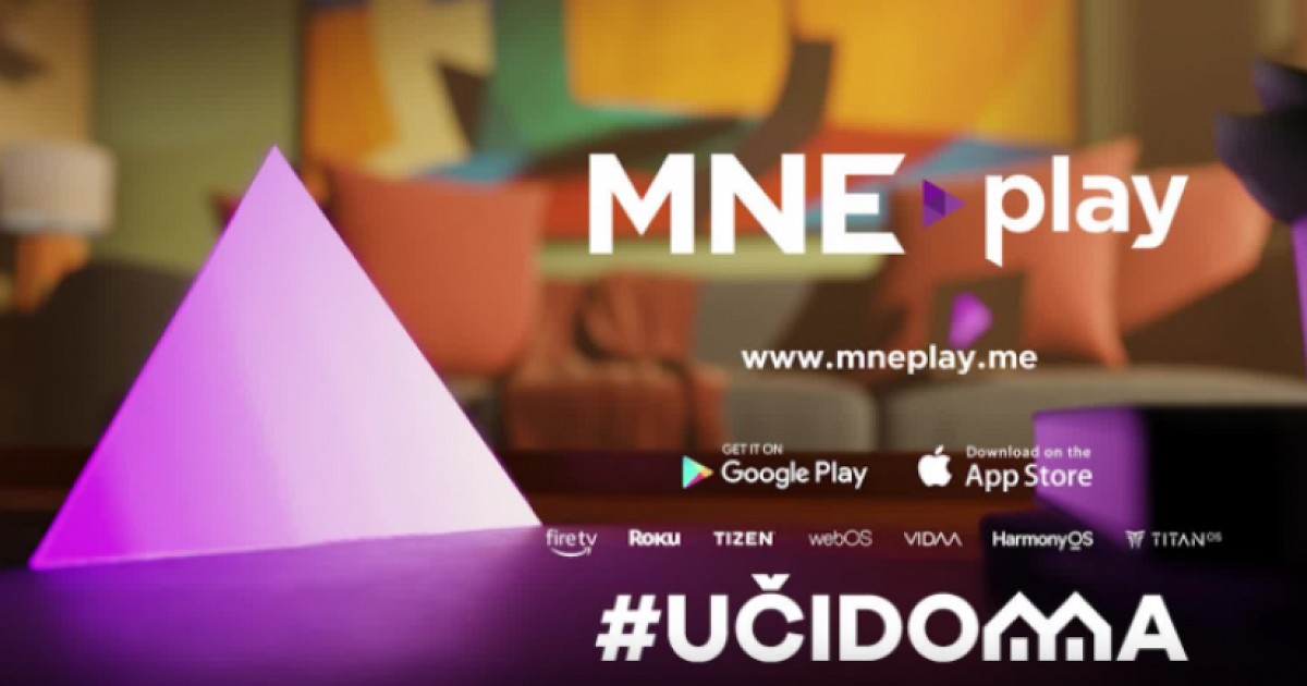 Uči doma - učenje na daljinu dostupno na MNE Play | Radio Televizija ...